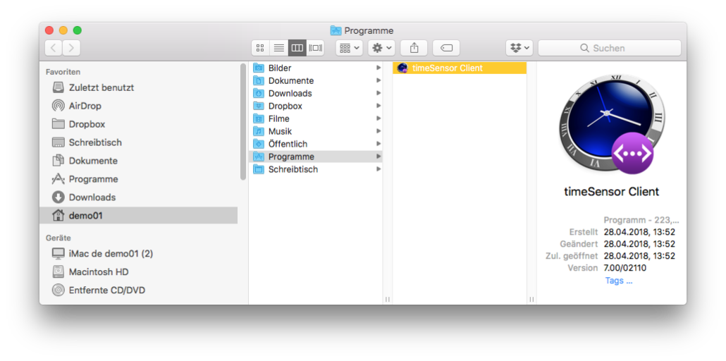 D3. Comment installer l’application client pour Mac? – trainingsportal